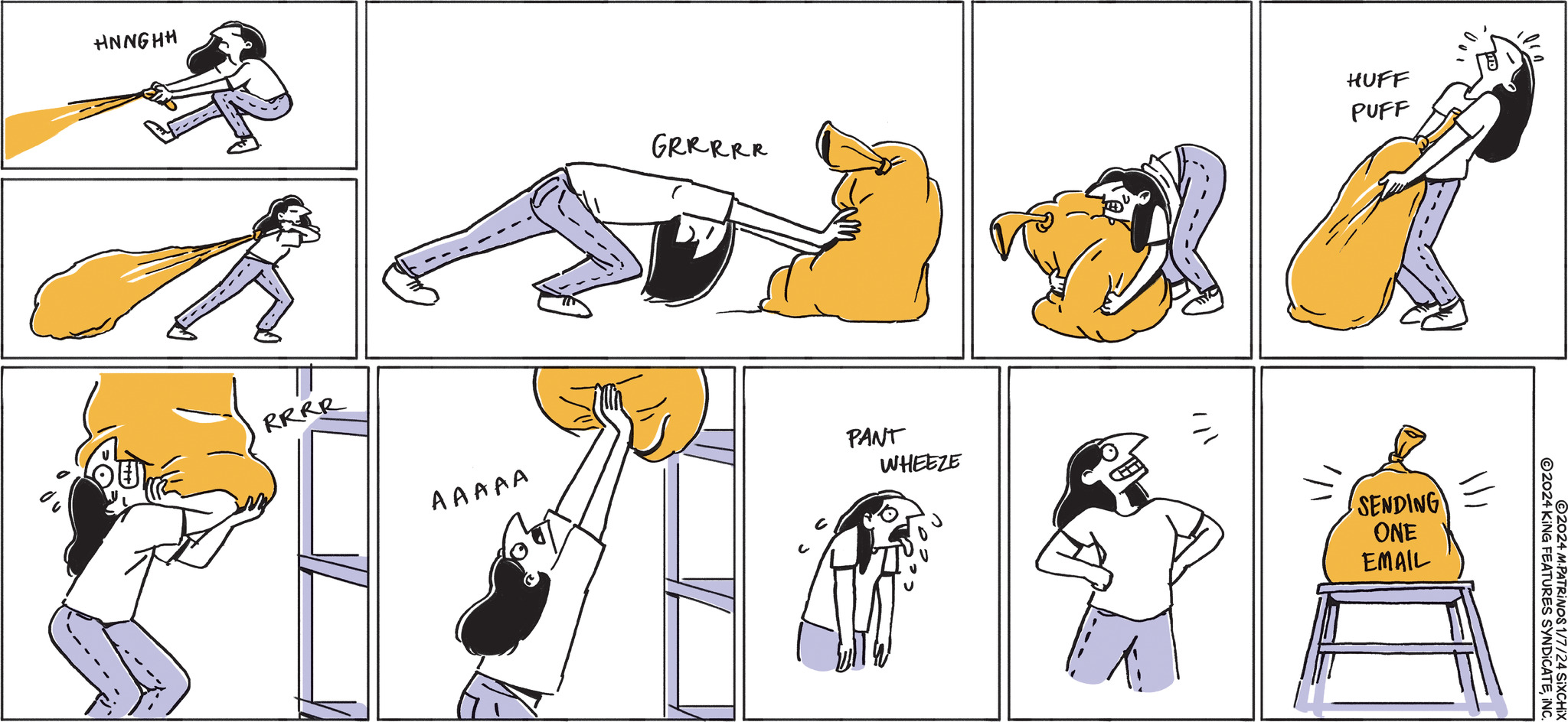 Six Chix Comic Strip 2024-01-07 | Comics Kingdom