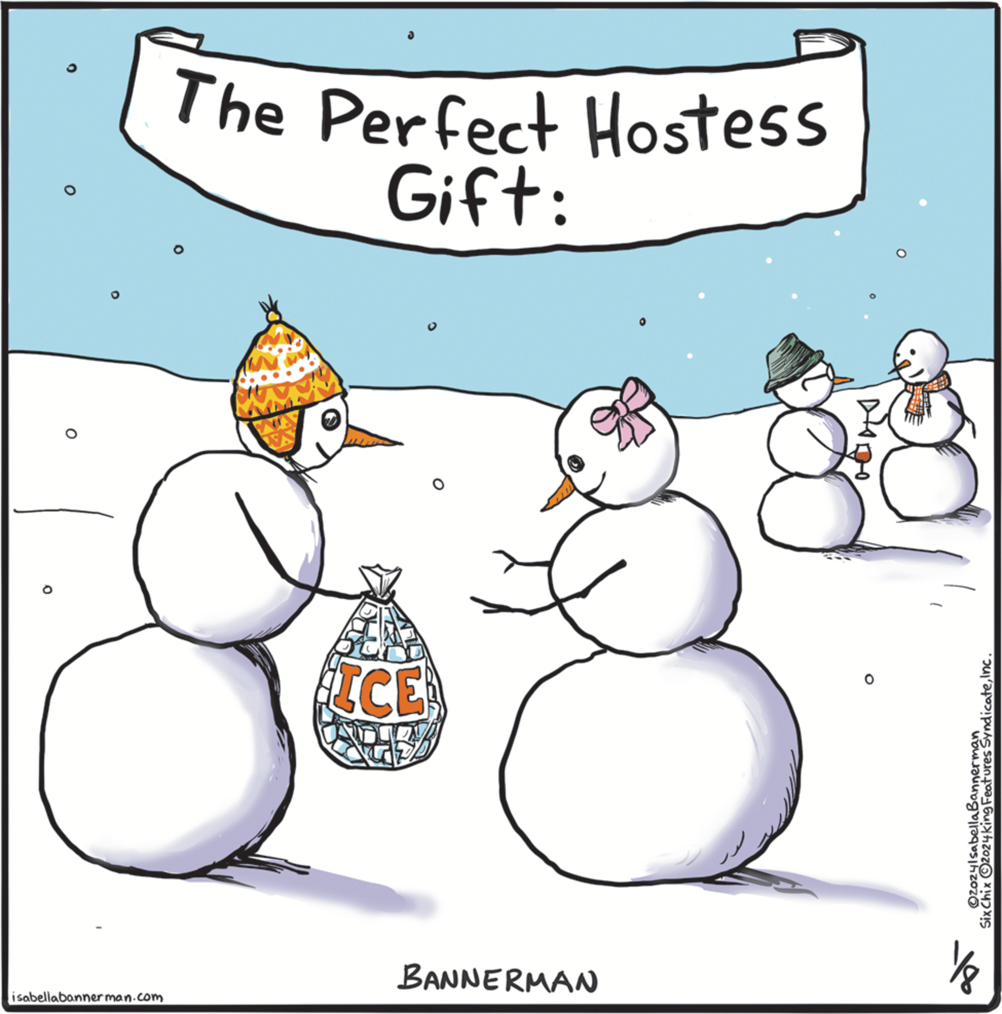Six Chix Comic Strip 2024-01-08 | Comics Kingdom