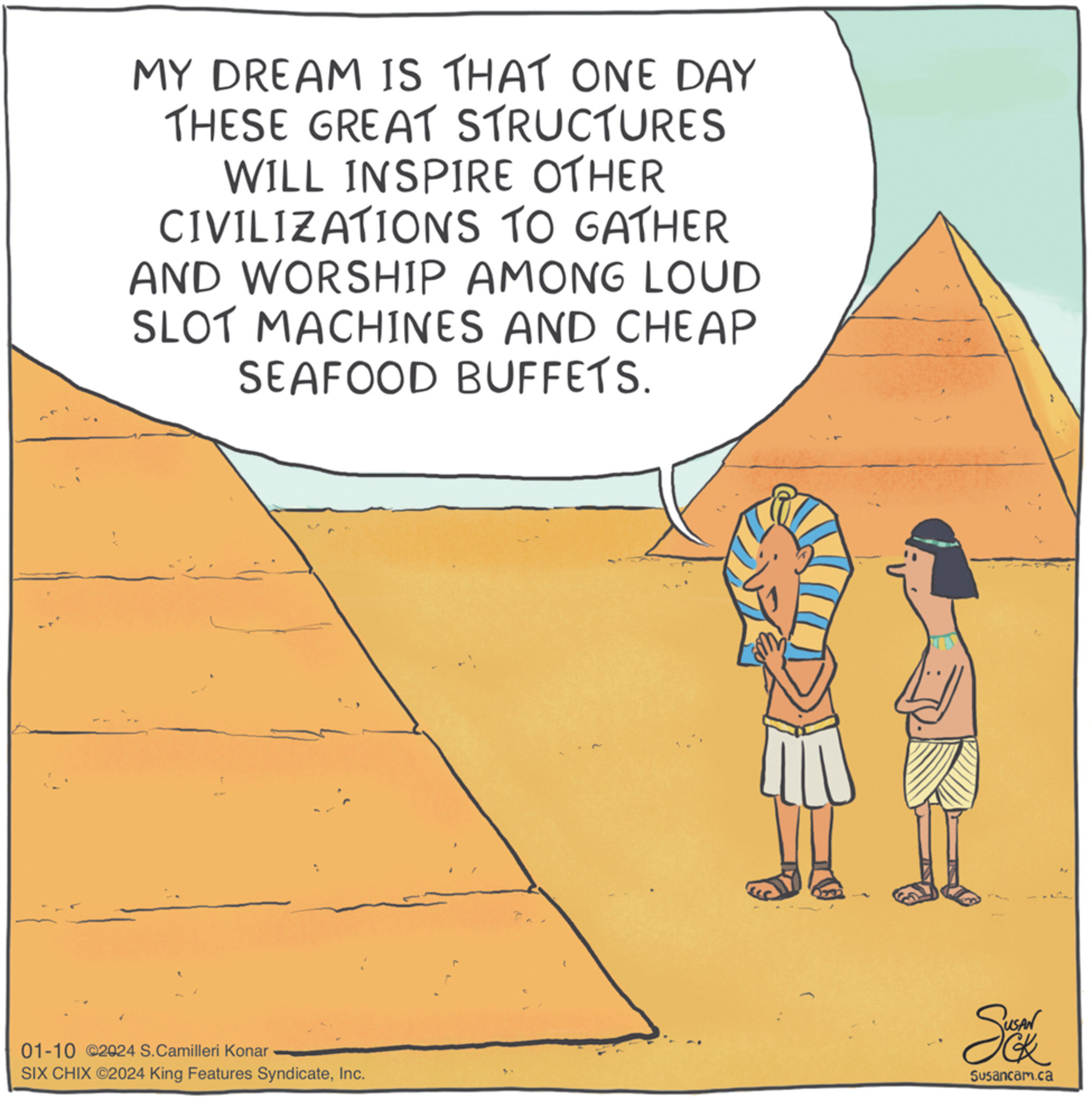 Six Chix Comic Strip 2024-01-10 | Comics Kingdom
