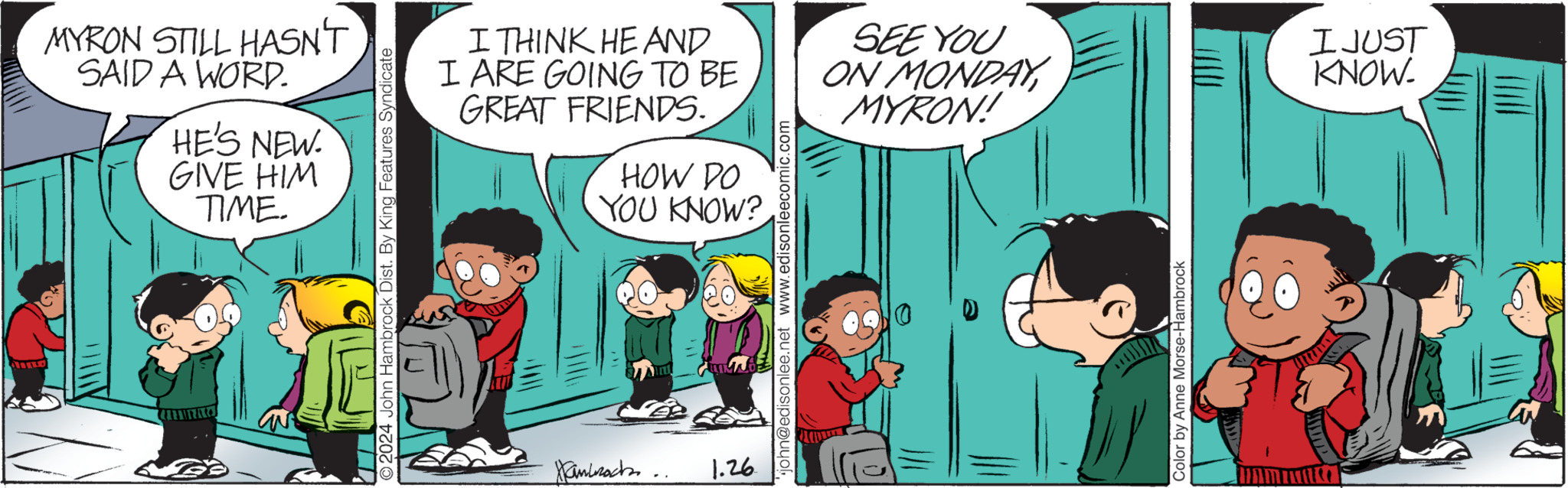 The Brilliant Mind Of Edison Lee Comic Strip 2024-01-26 | Comics Kingdom