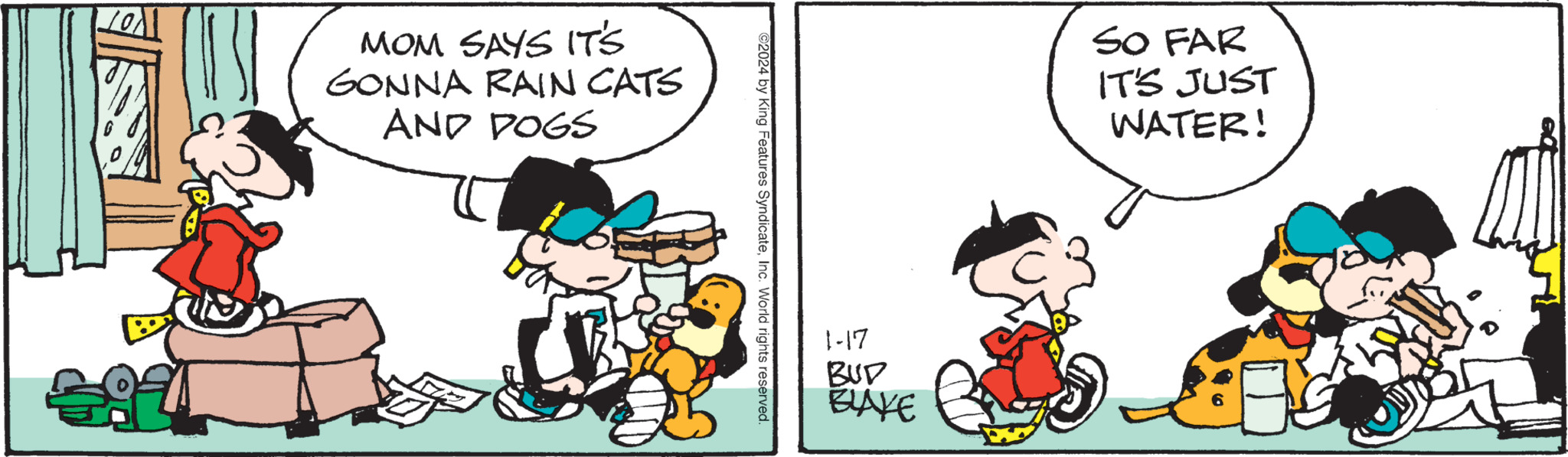 Tiger Comic Strip 2024-01-17 | Comics Kingdom