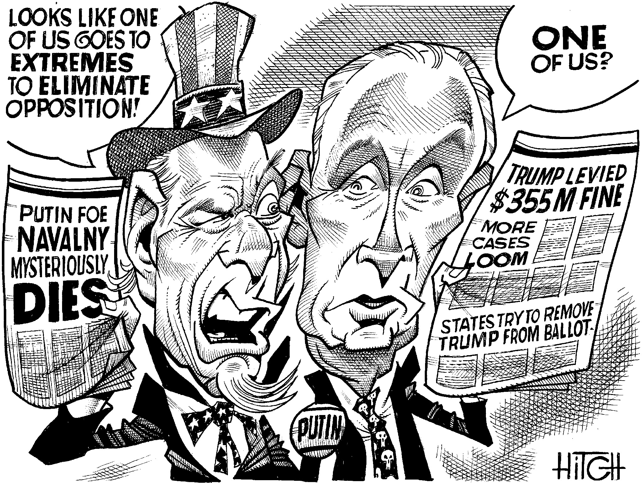 David M. Hitch Comic Strip 2024-02-22 | Comics Kingdom