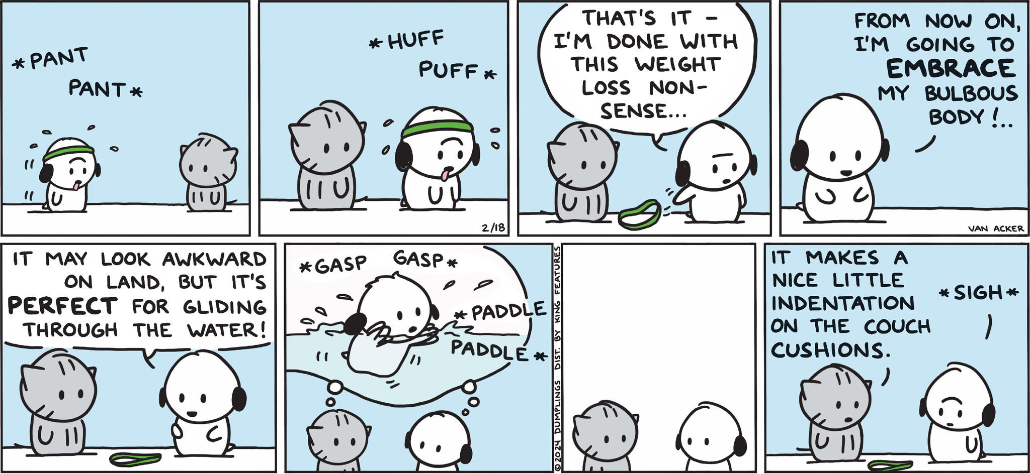 Dumplings Comic Strip 2024-02-18 | Comics Kingdom