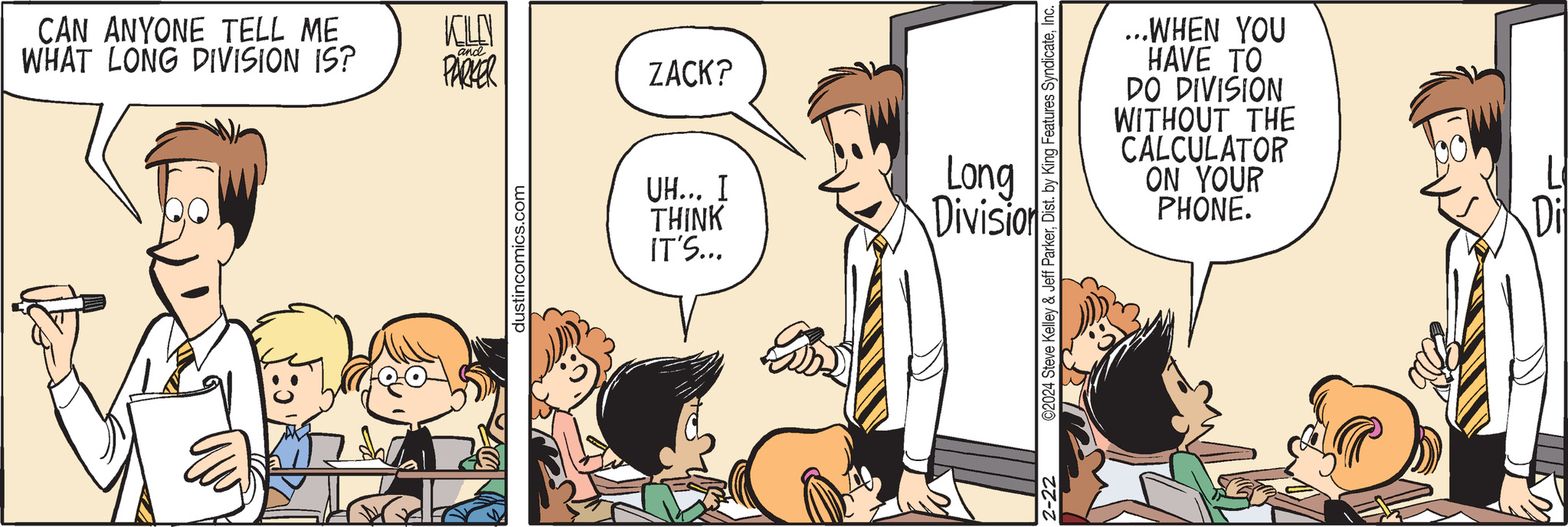 Dustin Comic Strip 2024-02-22 | Comics Kingdom