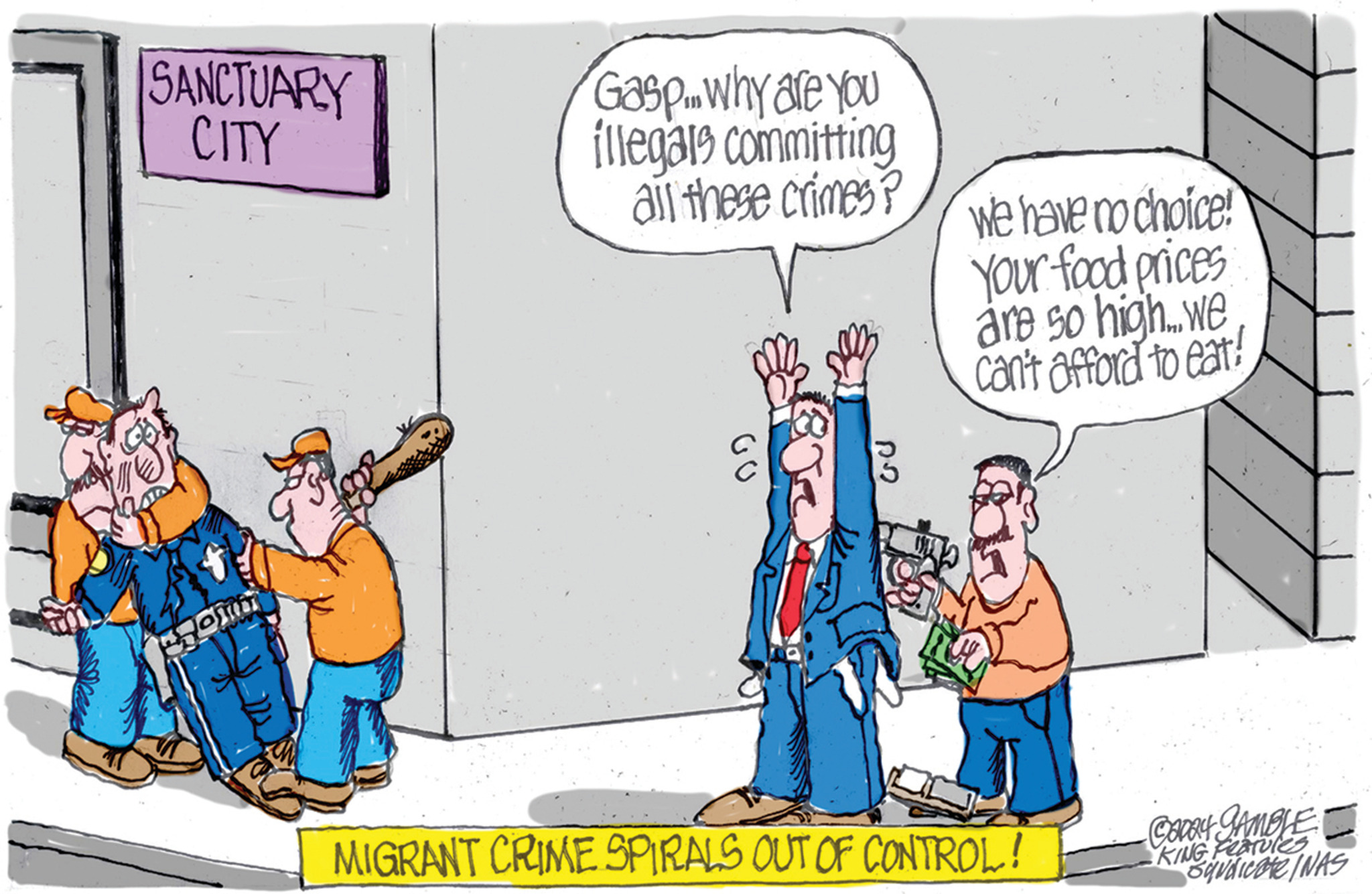 Ed Gamble Comic Strip 2024-02-14 | Comics Kingdom