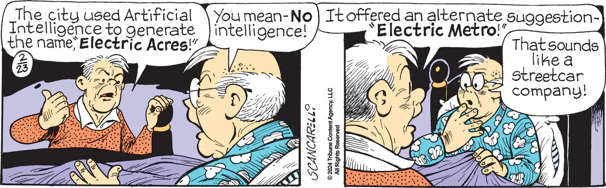 Gasoline Alley Comic Strip 2024-02-23 | Comics Kingdom