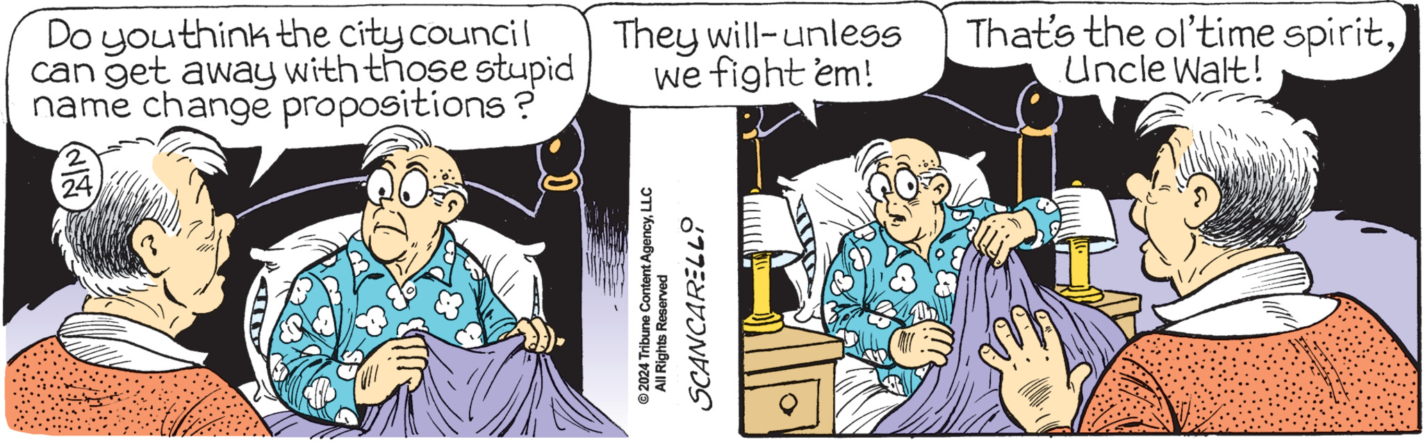 Gasoline Alley Comic Strip 2024-02-24 | Comics Kingdom