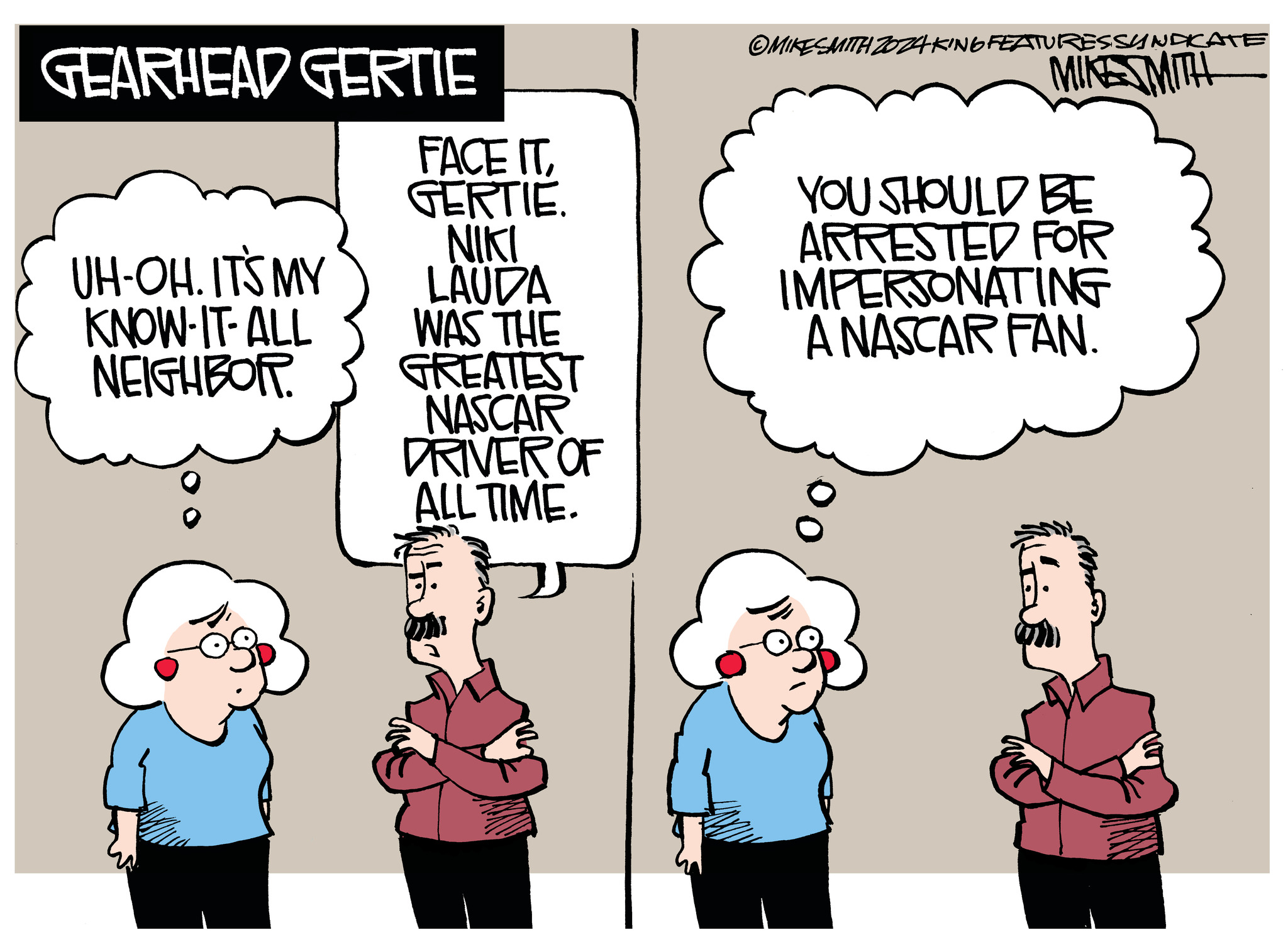 Gearhead Gertie Comic Strip 2024-02-01 | Comics Kingdom