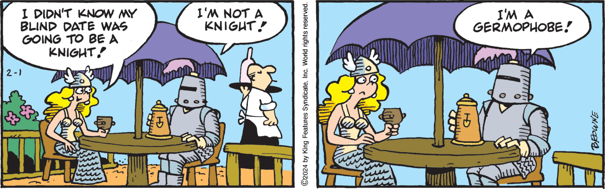 Hagar The Horrible Comic Strip 2024-02-01 | Comics Kingdom