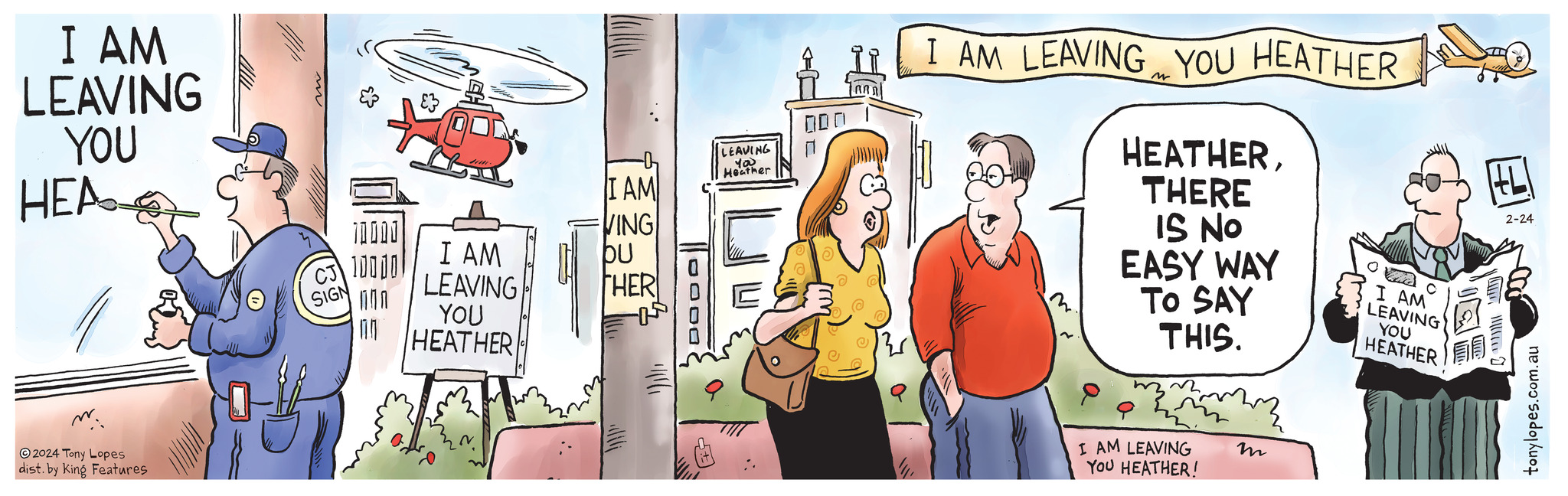 Insanity Streak Comic Strip 2024-02-24 | Comics Kingdom