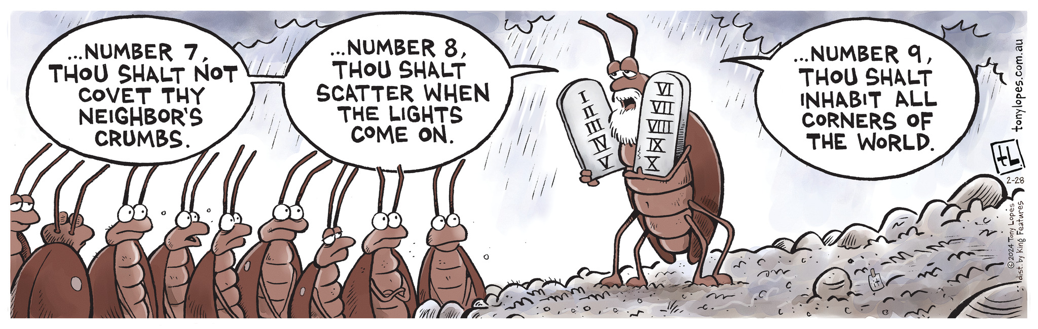 Insanity Streak Comic Strip 2024-02-28 | Comics Kingdom