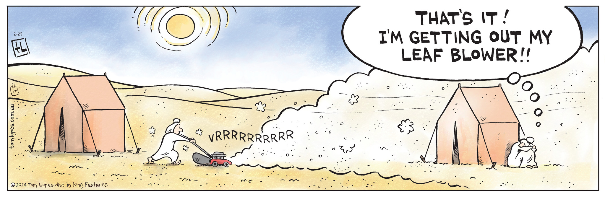 Insanity Streak Comic Strip 2024-02-29 | Comics Kingdom