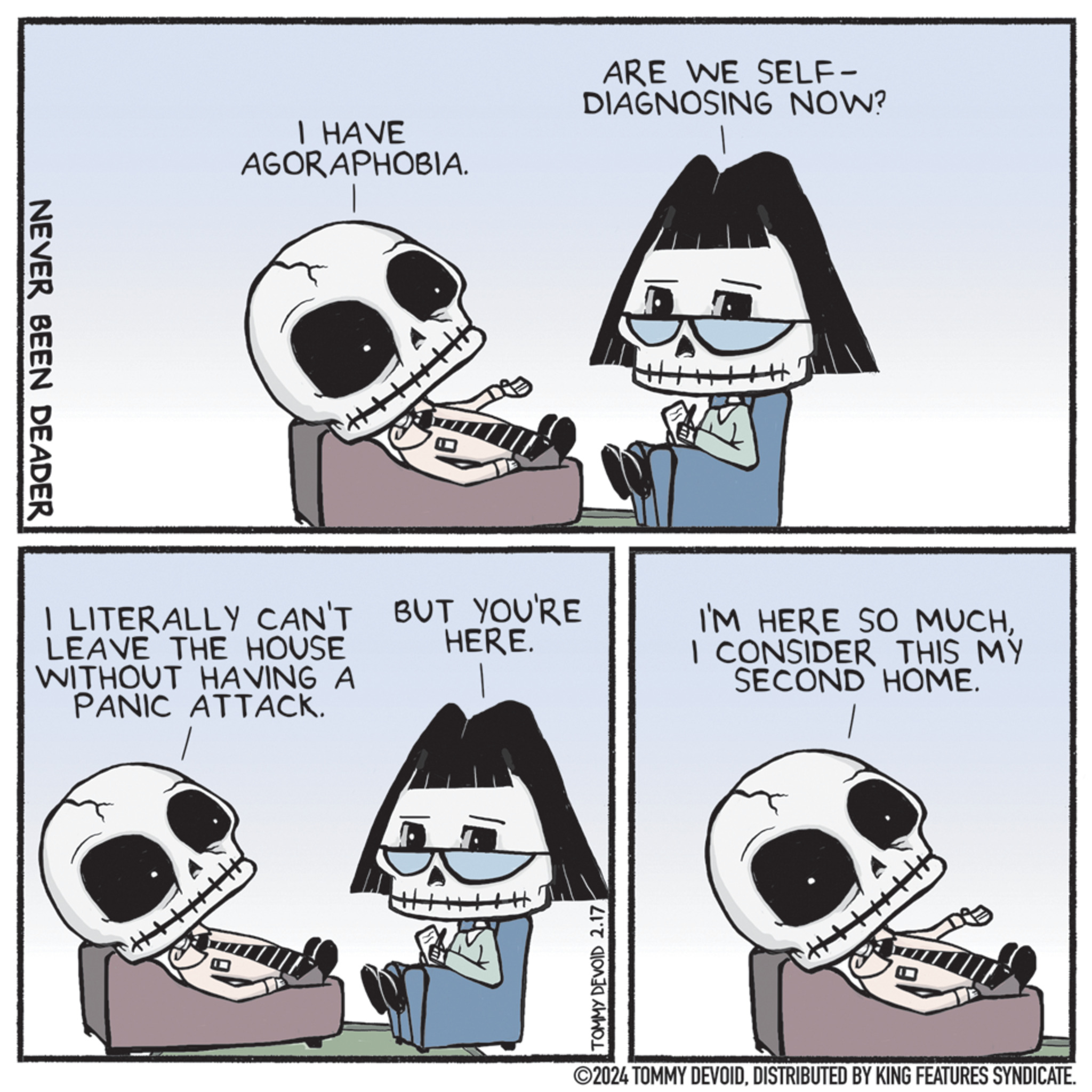 Never Been Deader Comic Strip 2024-02-17 | Comics Kingdom