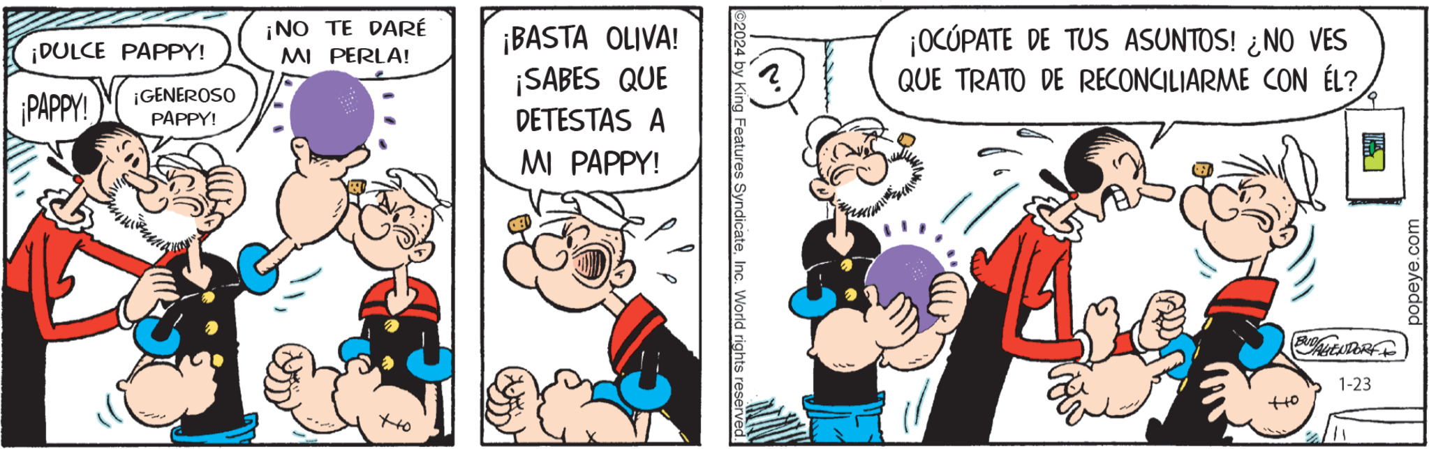 Popeye Comic Strip 2024-02-13 | Comics Kingdom
