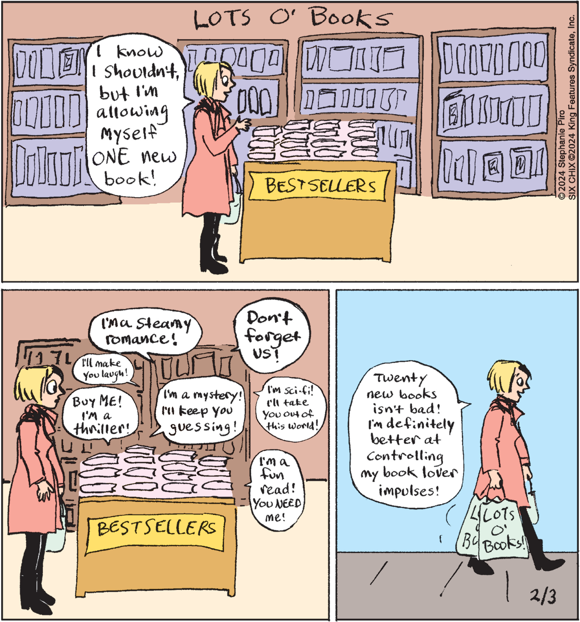Six Chix Comic Strip 2024-02-03 | Comics Kingdom