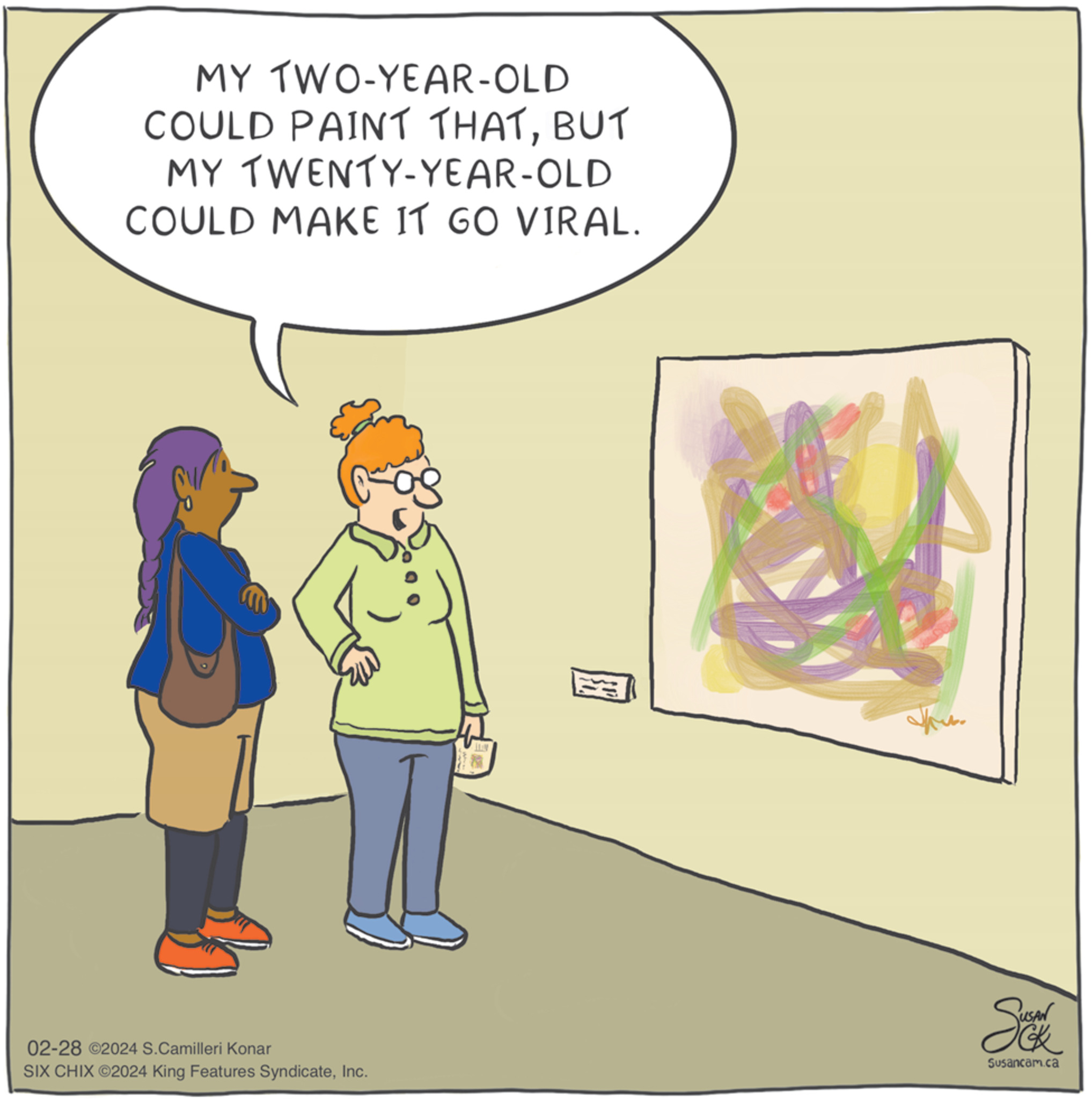 Six Chix Comic Strip 2024-02-28 | Comics Kingdom