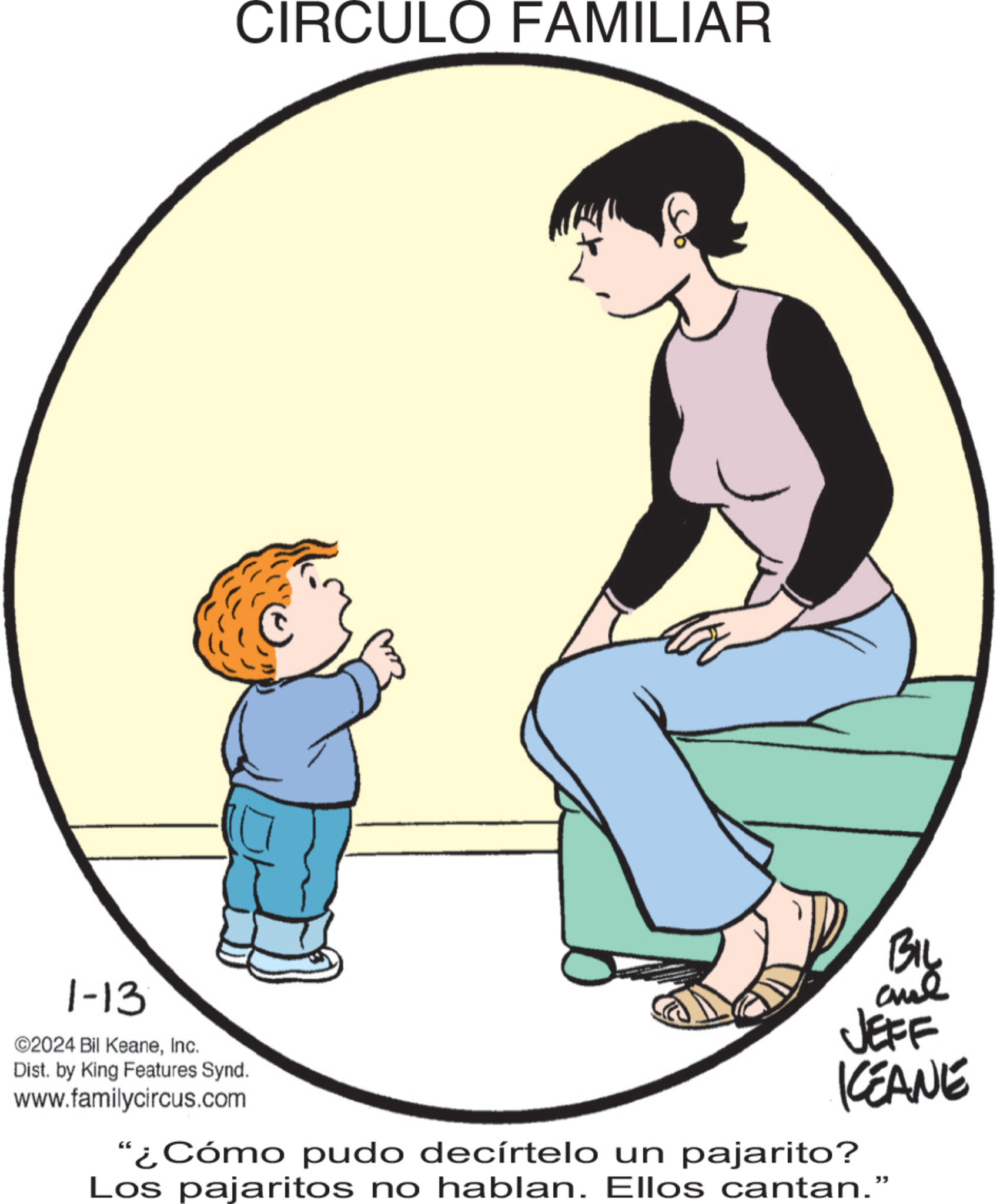 The Family Circus Comic Strip 2024-02-03 | Comics Kingdom
