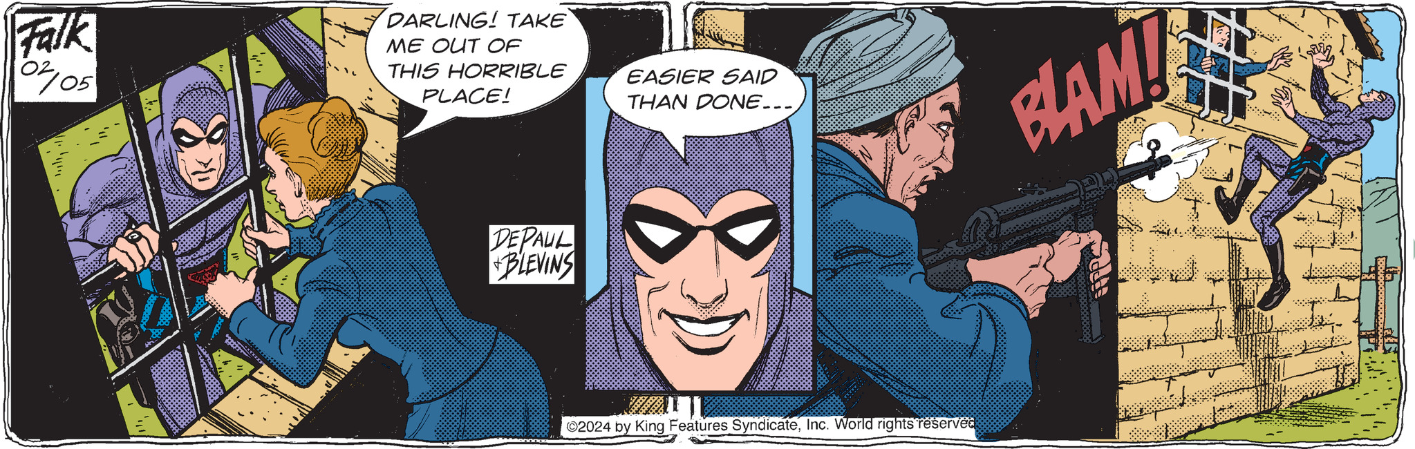 The Phantom Comic Strip 2024-02-05 | Comics Kingdom