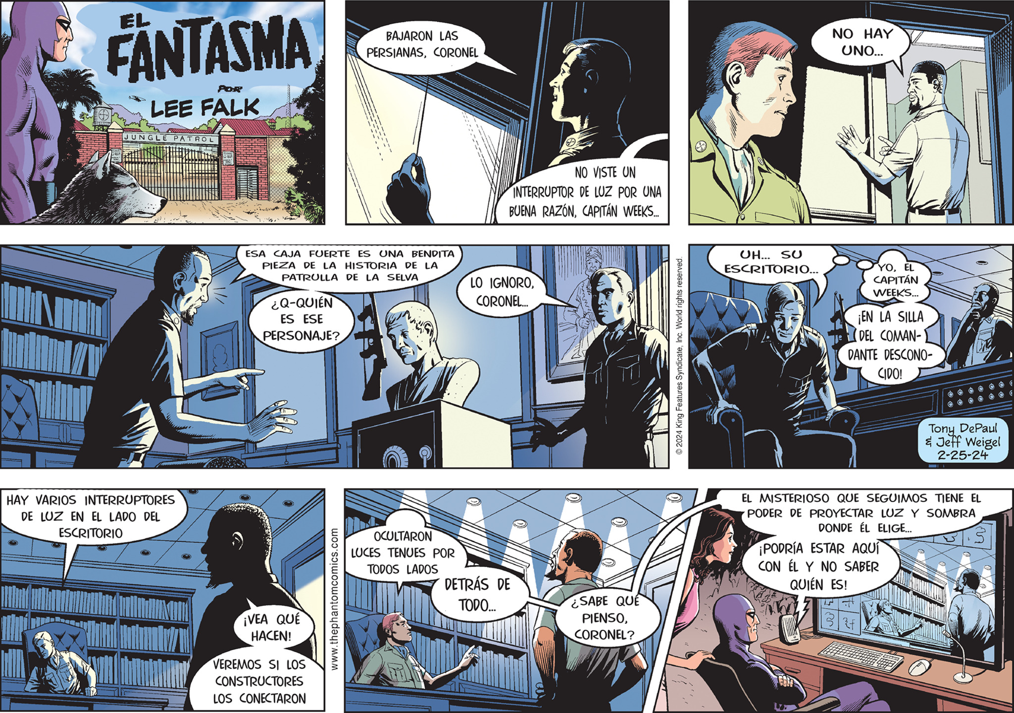 The Phantom Comic Strip 2024-02-25 | Comics Kingdom