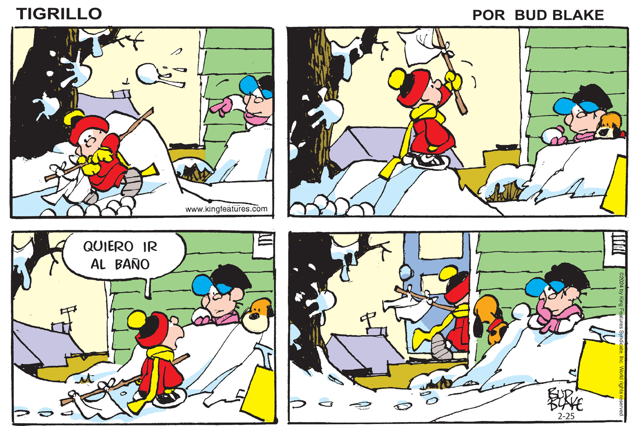 Tiger Comic Strip 2024-02-25 | Comics Kingdom