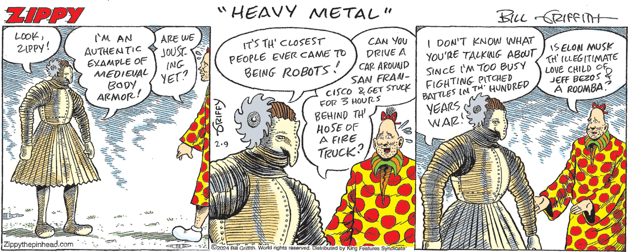 Zippy The Pinhead Comic Strip 2024-02-09 | Comics Kingdom