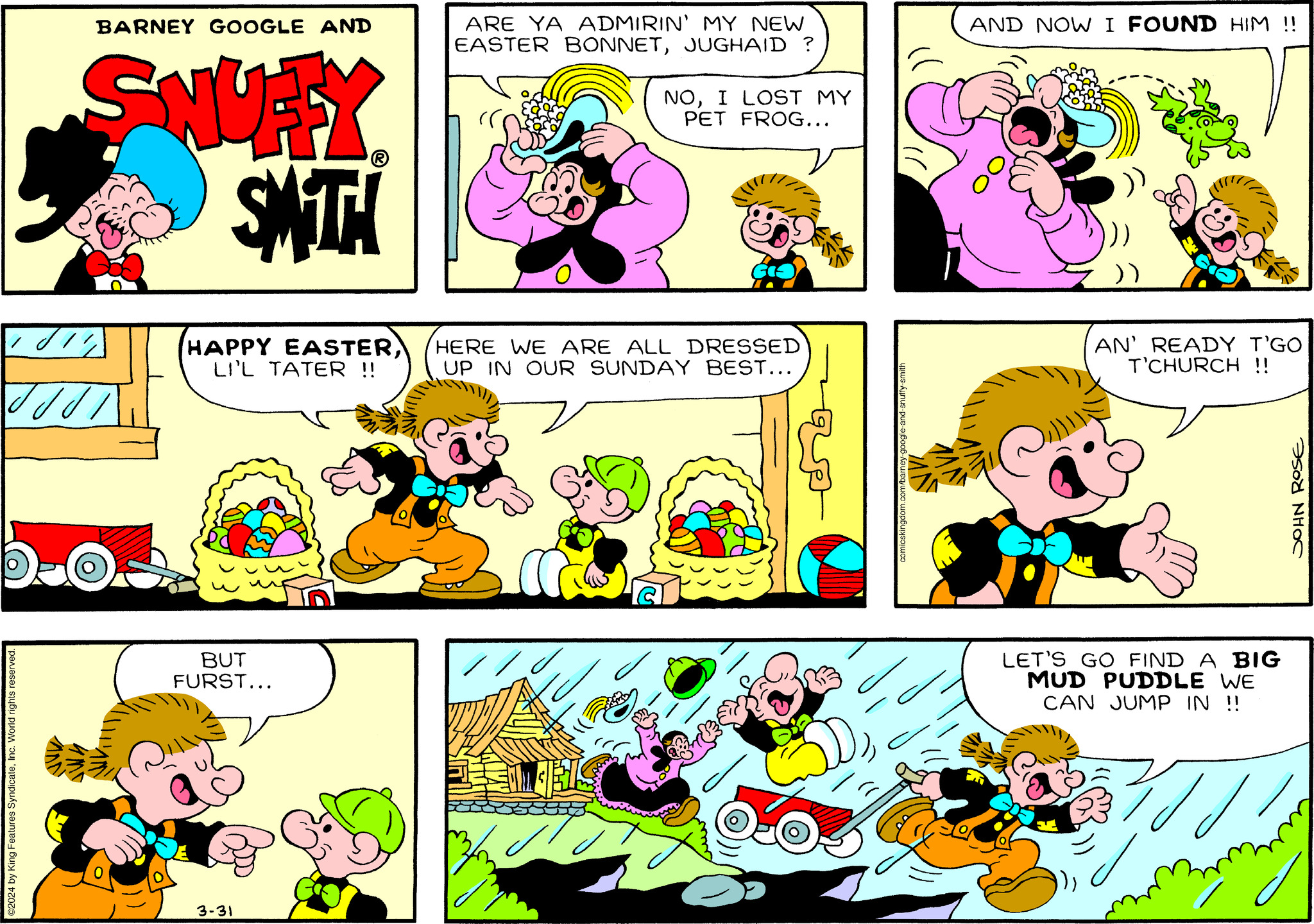 Barney Google And Snuffy Smith Comic Strip 2024-03-31 | Comics Kingdom