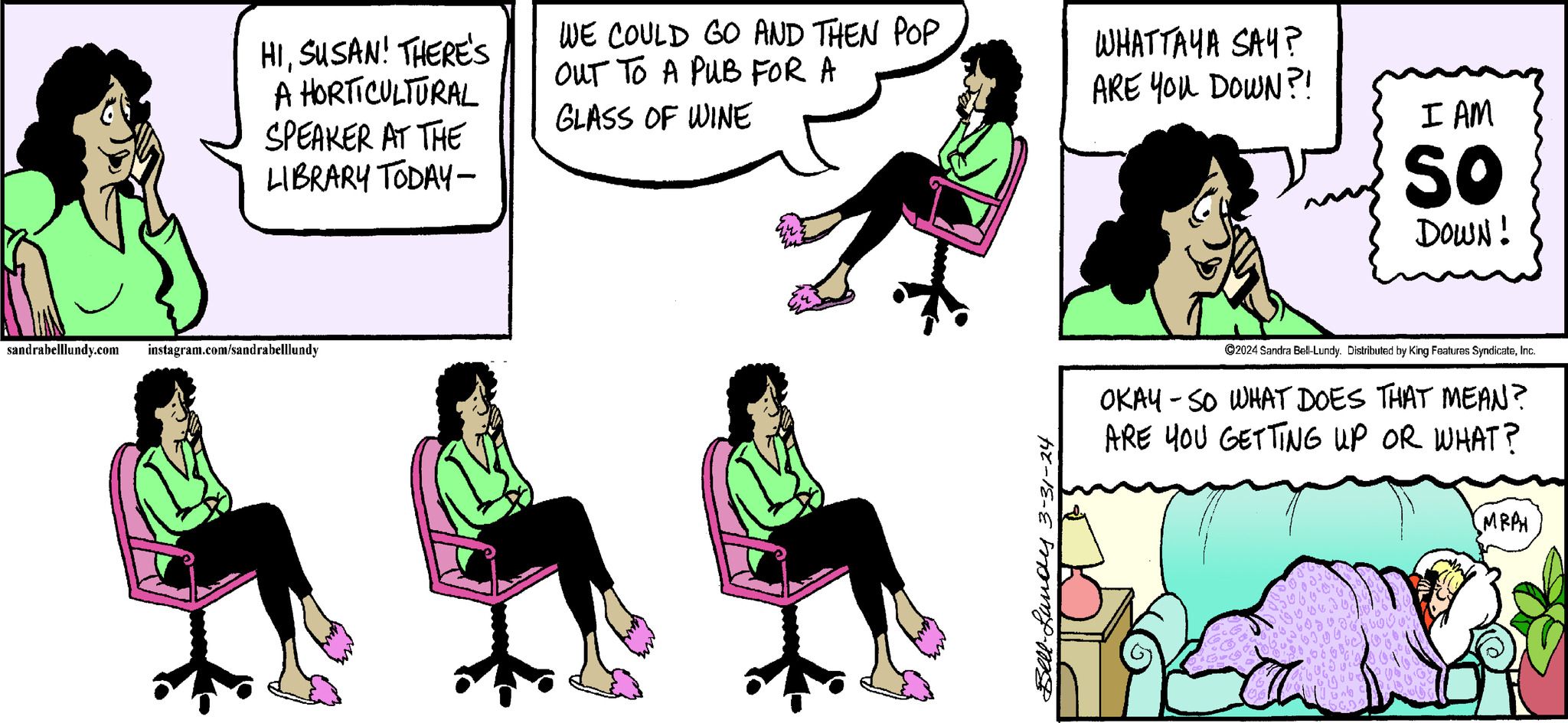 Between Friends Comic Strip 2024-03-31 | Comics Kingdom