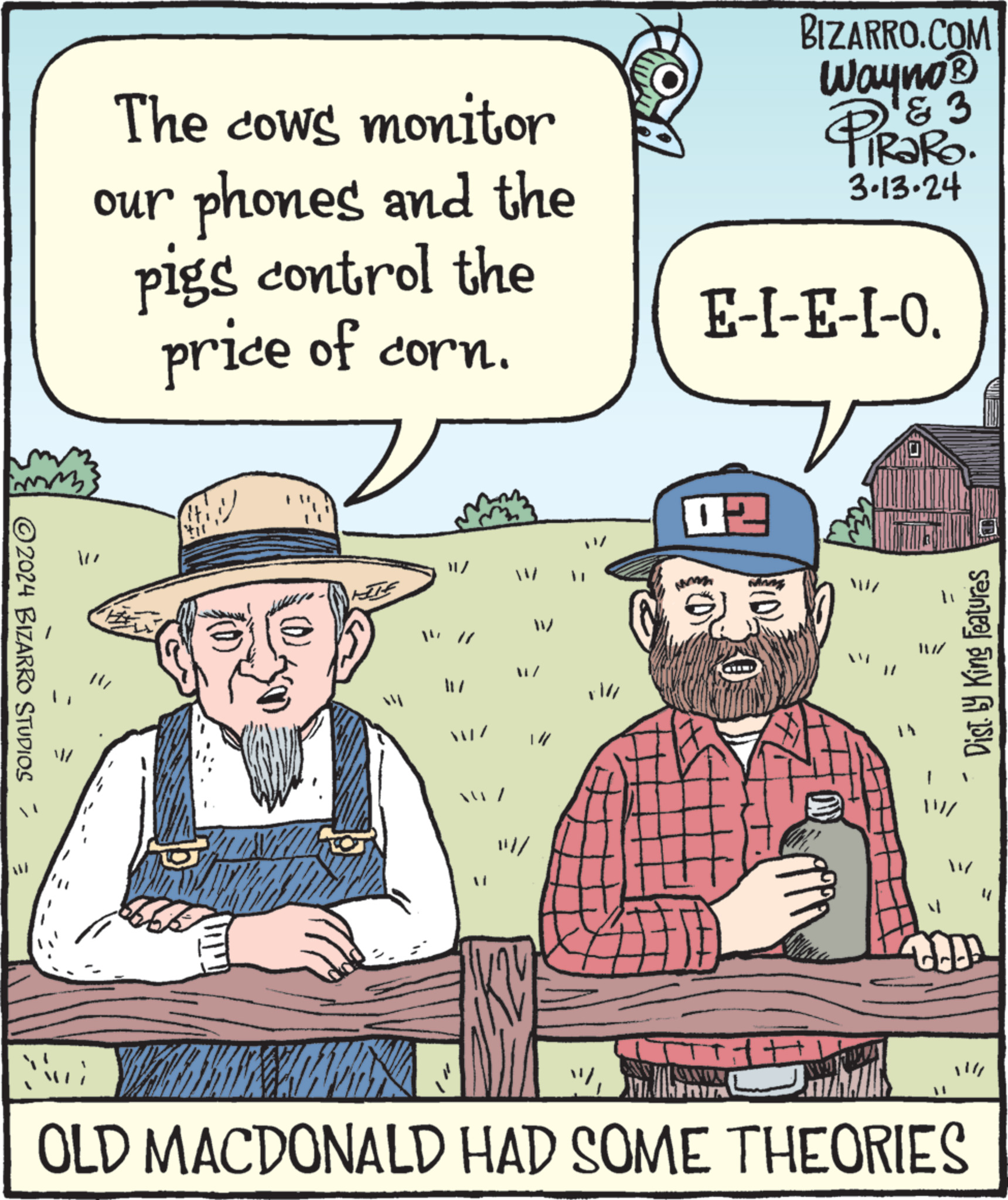 Bizarro Comic Strip 2024-03-13 | Comics Kingdom