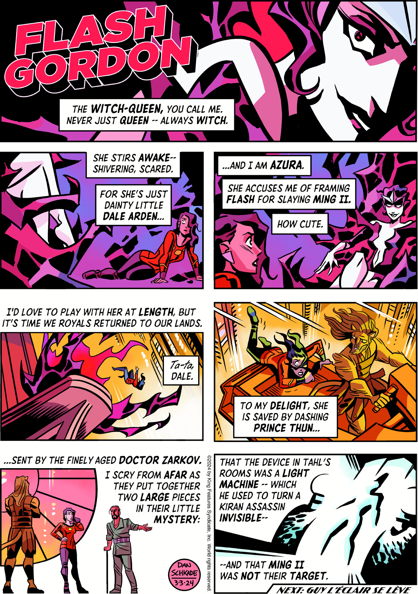 Flash Gordon Comic Strip 2024-03-03 | Comics Kingdom