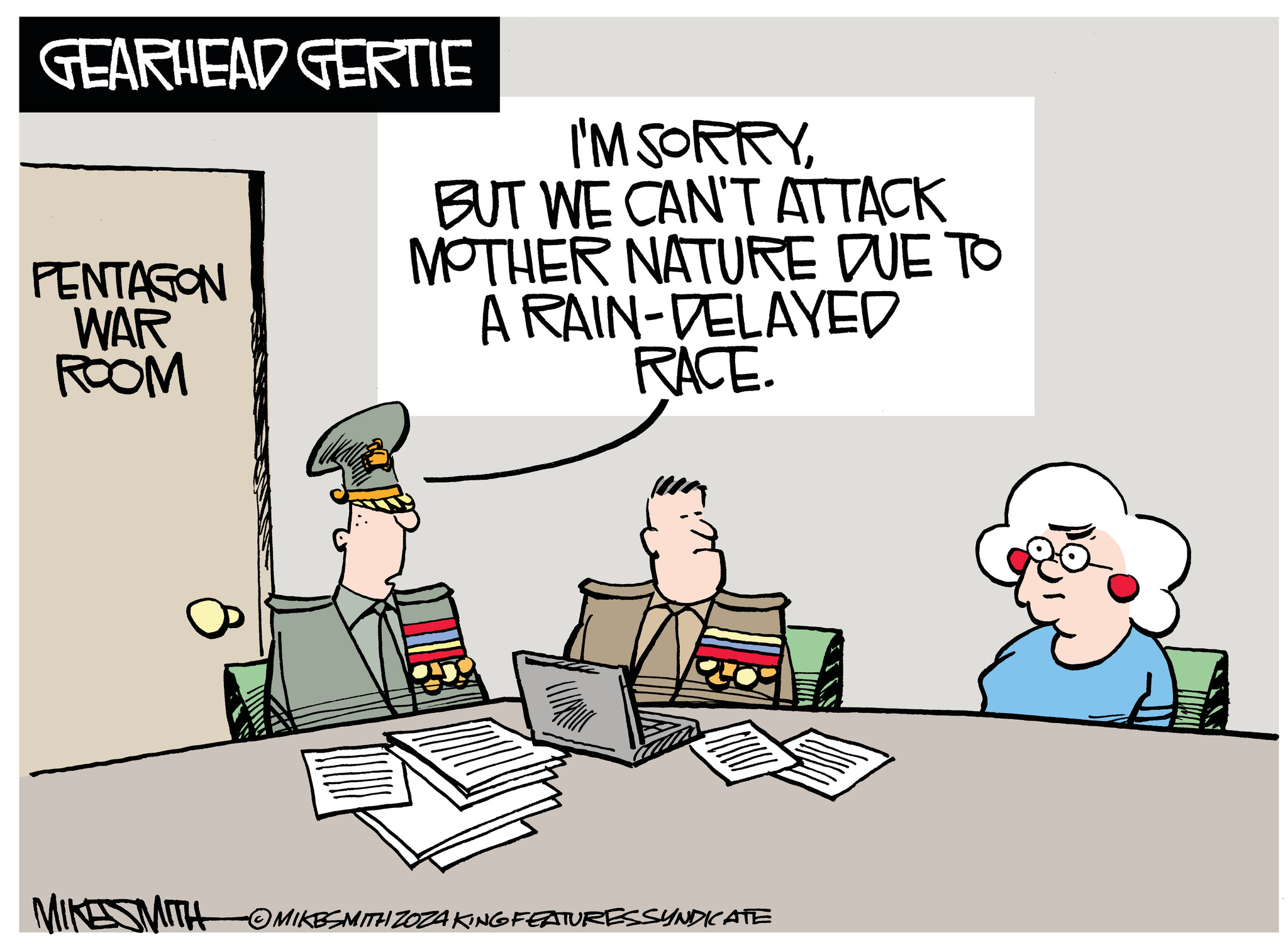 Gearhead Gertie Comic Strip 2024-03-07 | Comics Kingdom