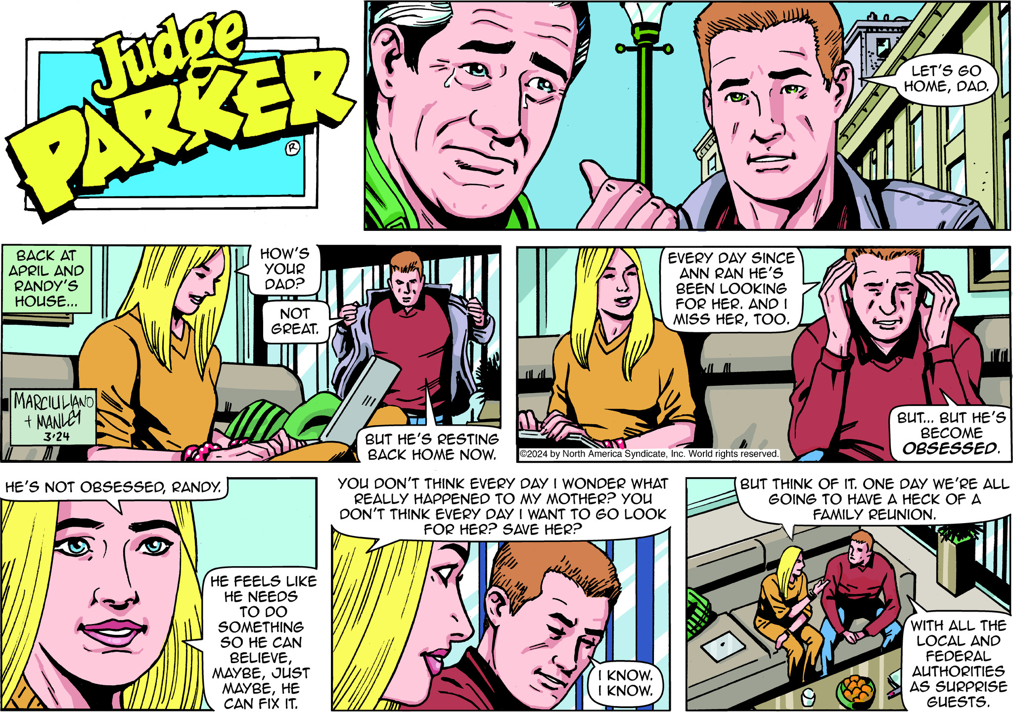 Judge Parker Comic Strip 2024-03-24 | Comics Kingdom