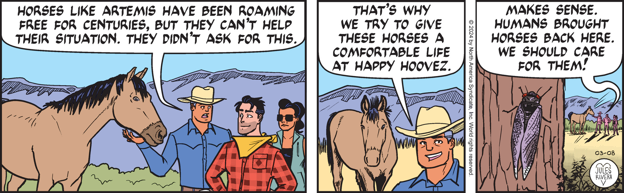 Mark Trail Comic Strip 2024-03-08 | Comics Kingdom