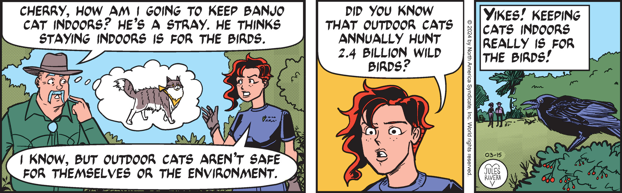 Mark Trail Comic Strip 2024-03-15 | Comics Kingdom