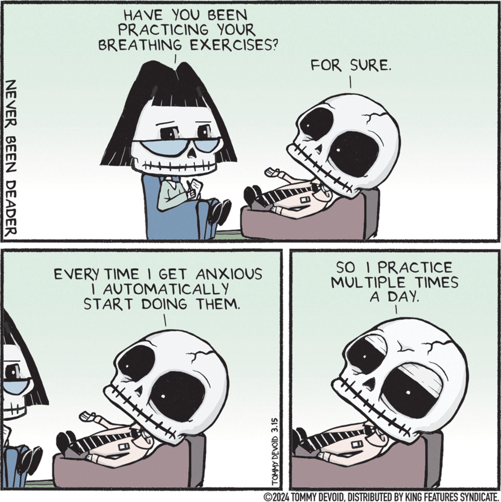 Never Been Deader Comic Strip 2024-03-15 | Comics Kingdom