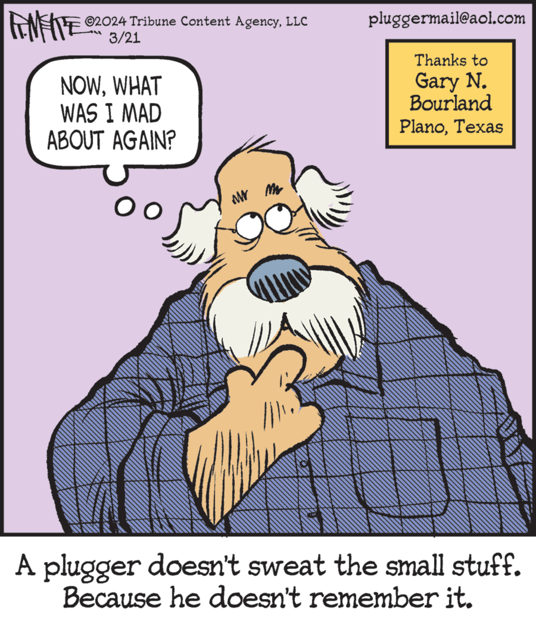Pluggers Comic Strip 2024-03-21 | Comics Kingdom