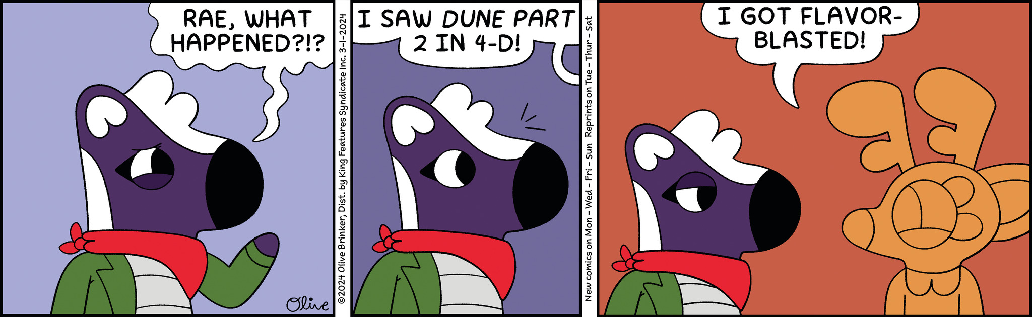 Rae The Doe Comic Strip 2024-03-01 | Comics Kingdom