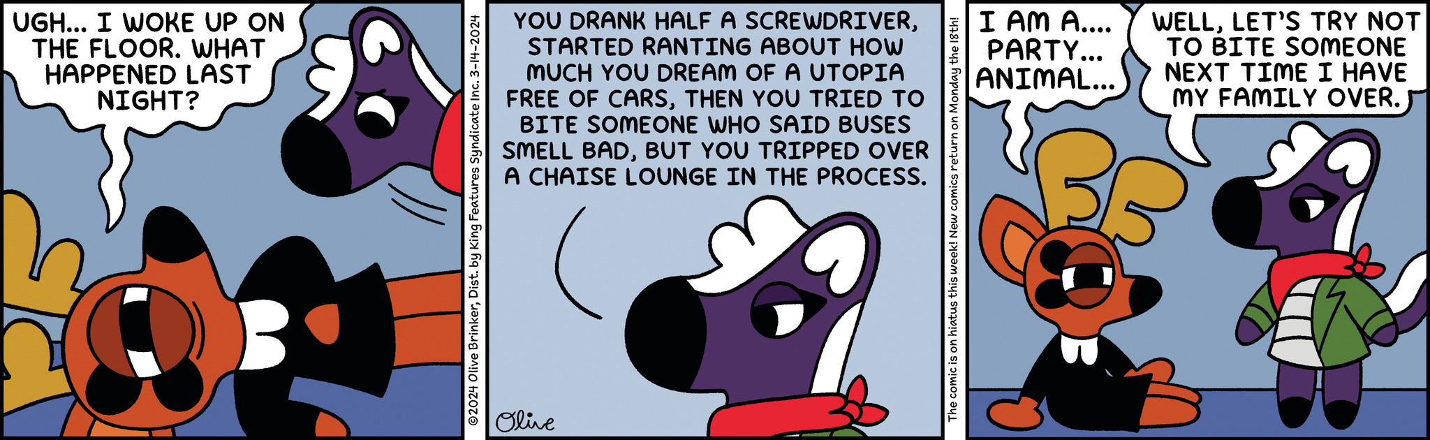 Rae The Doe Comic Strip 2024-03-14 | Comics Kingdom