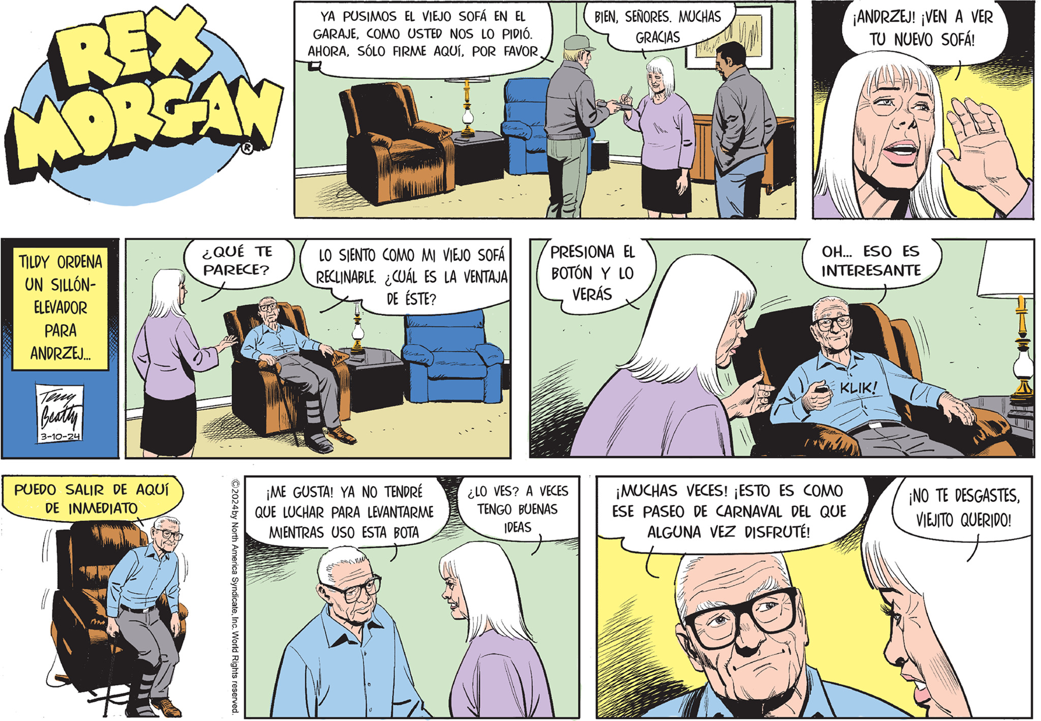 Rex Morgan M.D. Comic Strip 2024-03-10 | Comics Kingdom