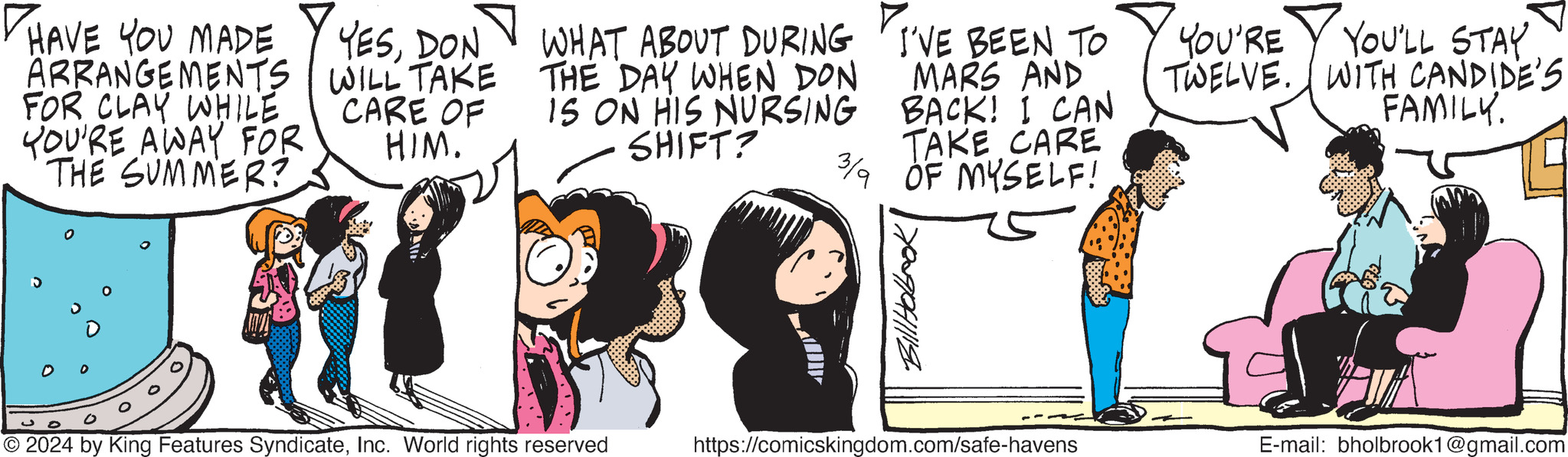 Safe Havens Comic Strip 2024-03-09 | Comics Kingdom