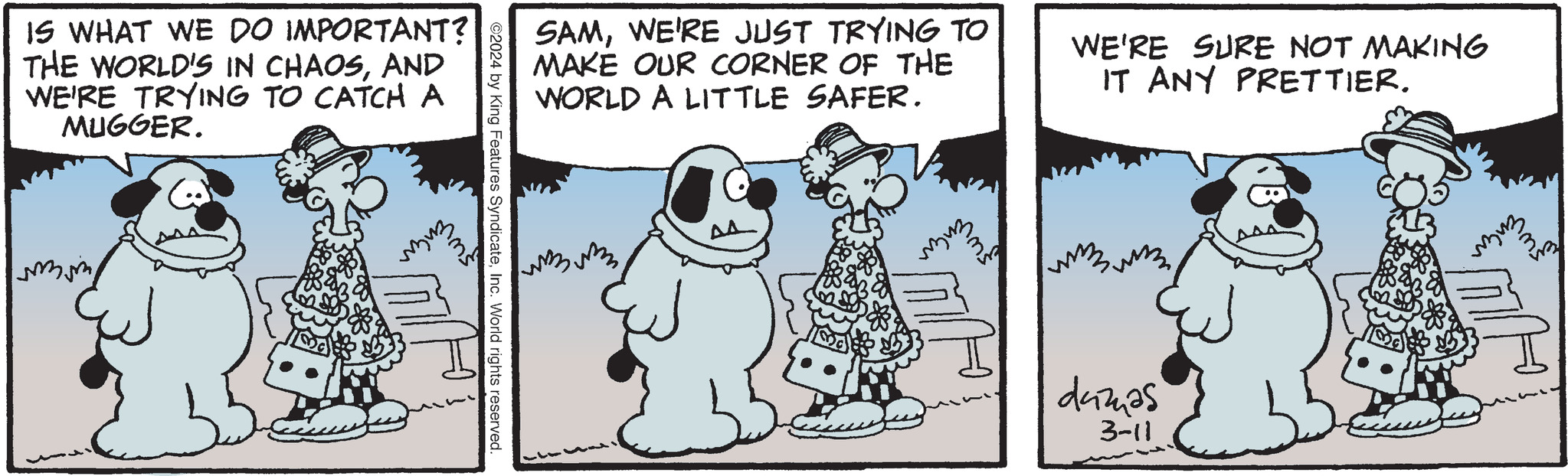 Sam And Silo Comic Strip 2024-03-11 | Comics Kingdom