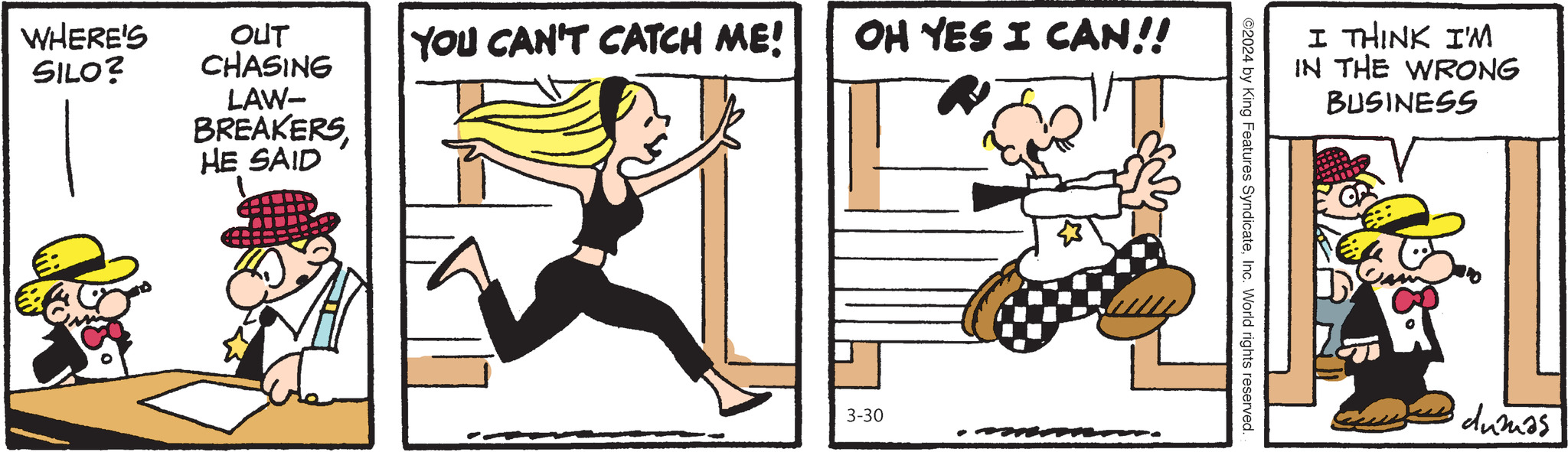 Sam And Silo Comic Strip 2024-03-30 | Comics Kingdom