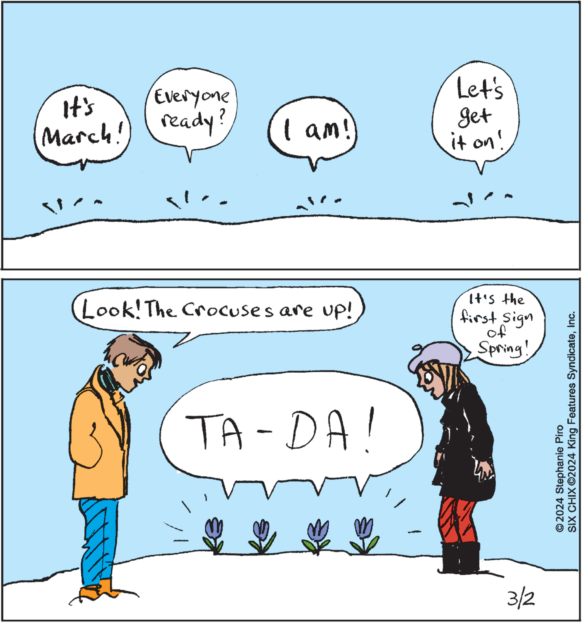 Six Chix Comic Strip 2024-03-02 | Comics Kingdom