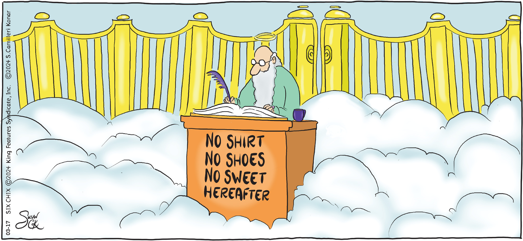 Six Chix Comic Strip 2024-03-17 | Comics Kingdom