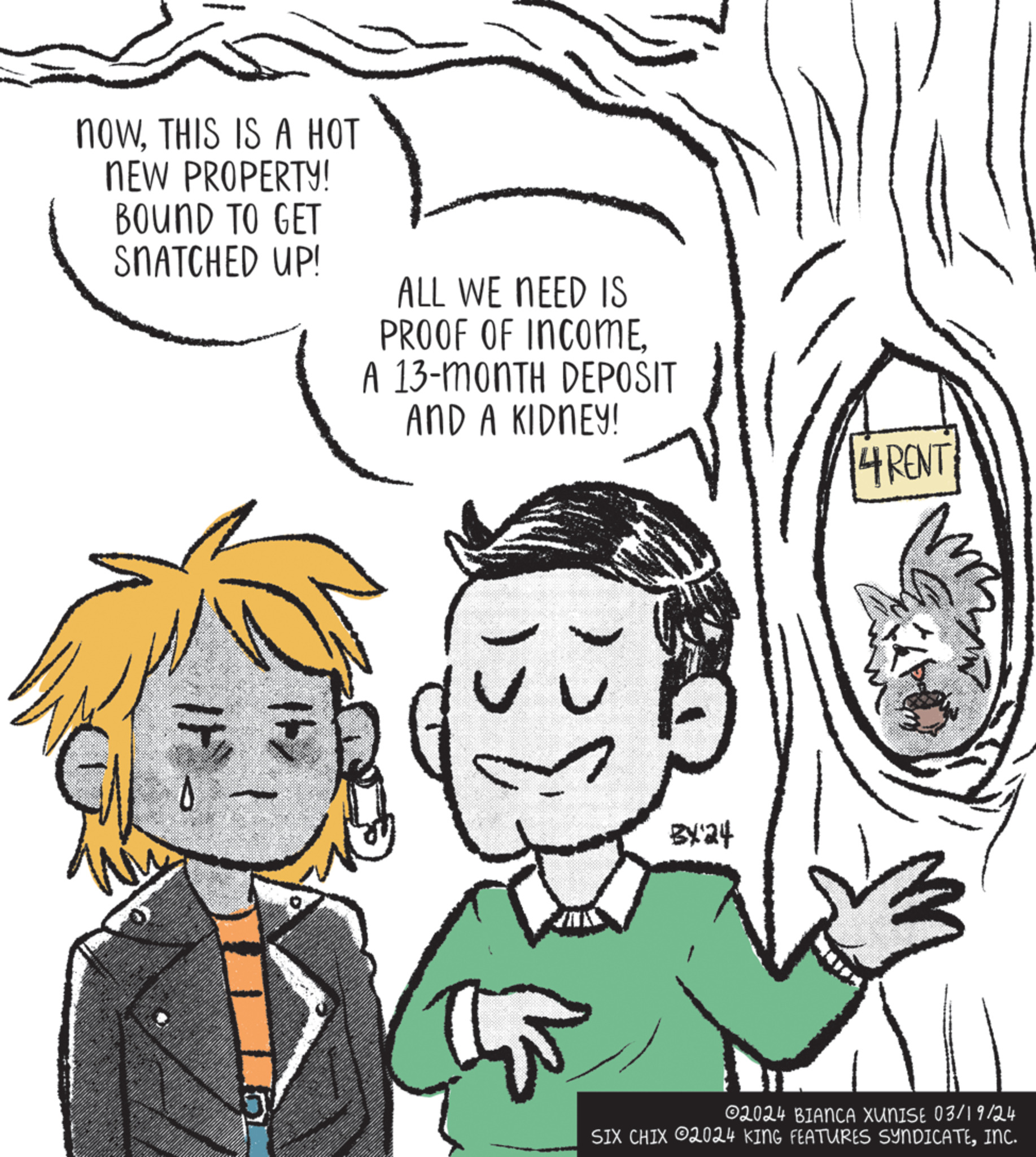 Six Chix Comic Strip 2024-03-19 | Comics Kingdom