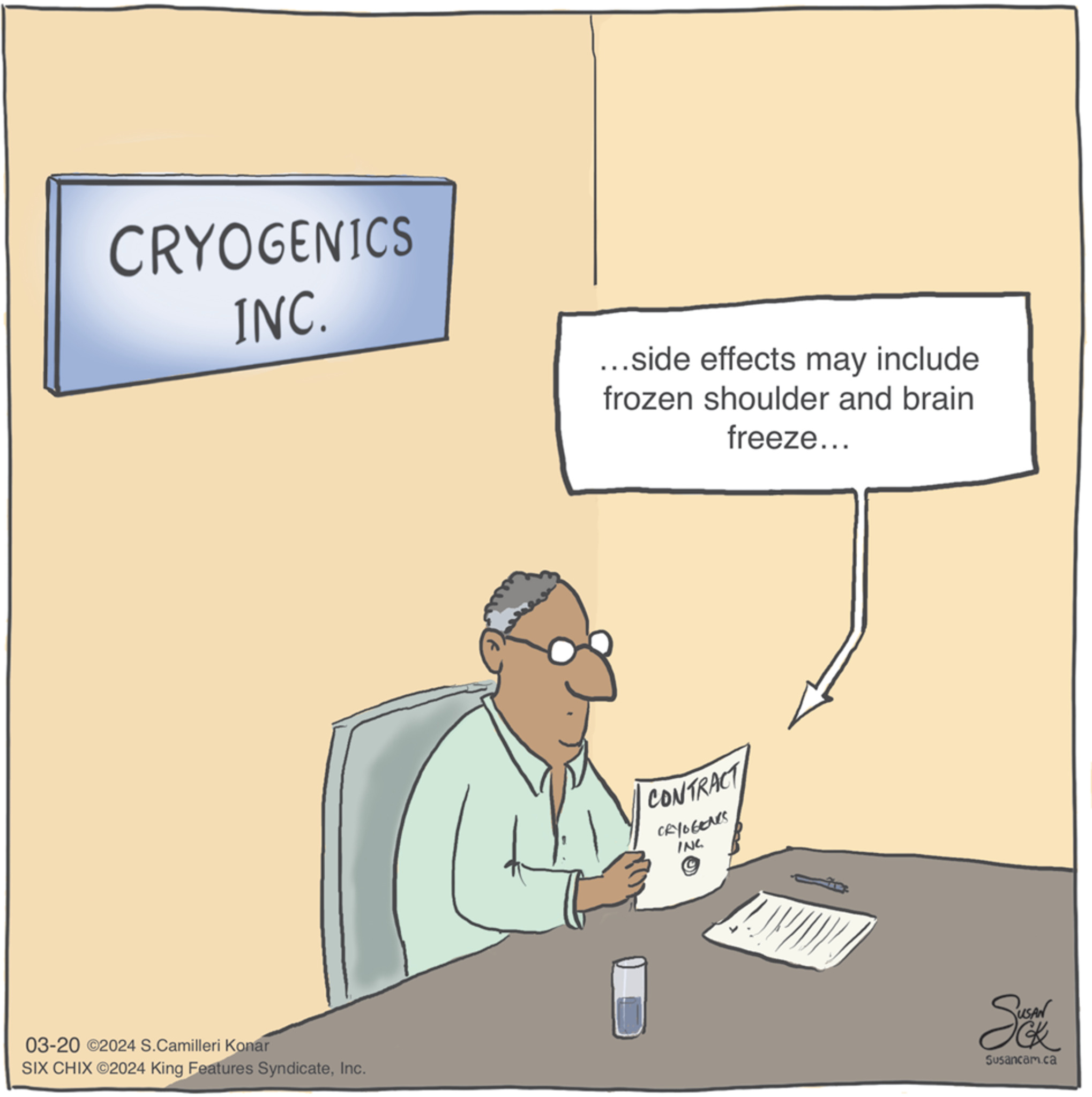 Six Chix Comic Strip 2024-03-20 | Comics Kingdom