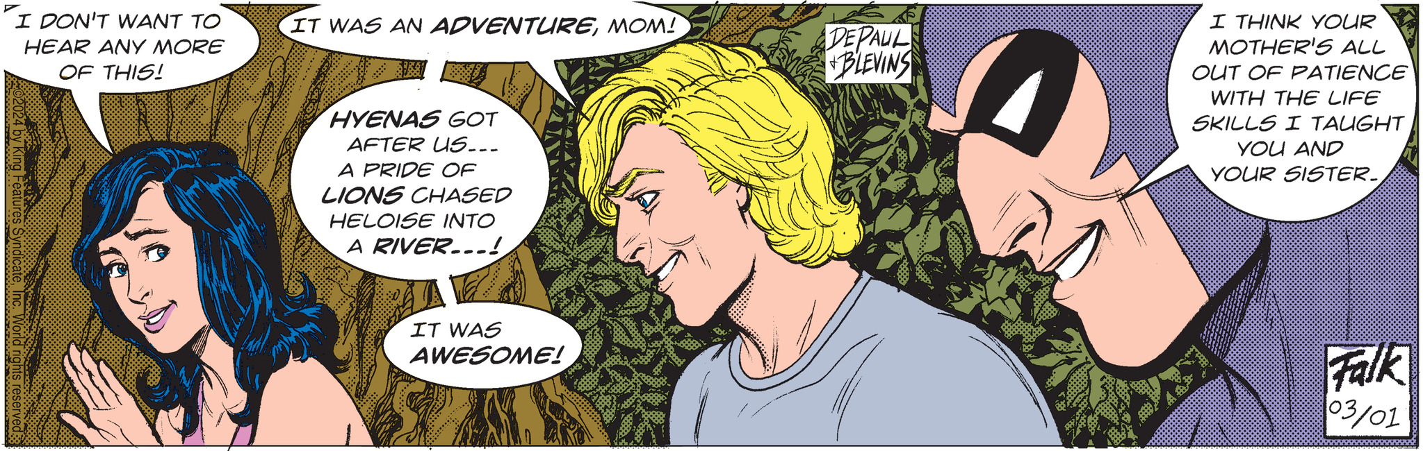 The Phantom Comic Strip 2024-03-01 | Comics Kingdom