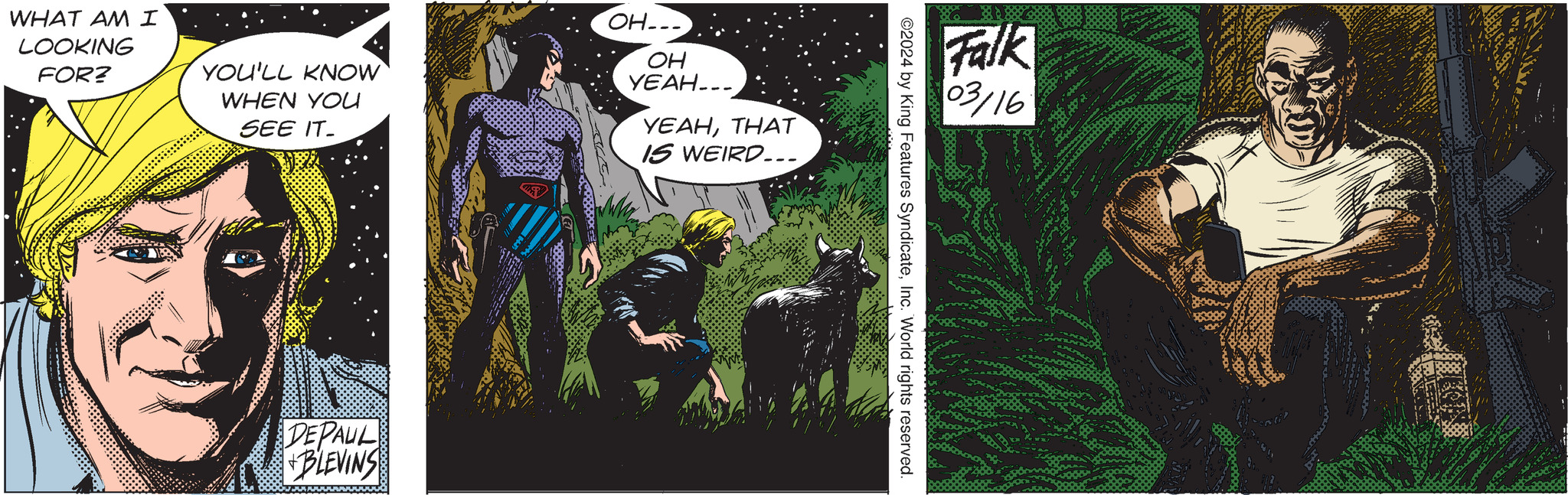 The Phantom Comic Strip 2024-03-16 | Comics Kingdom