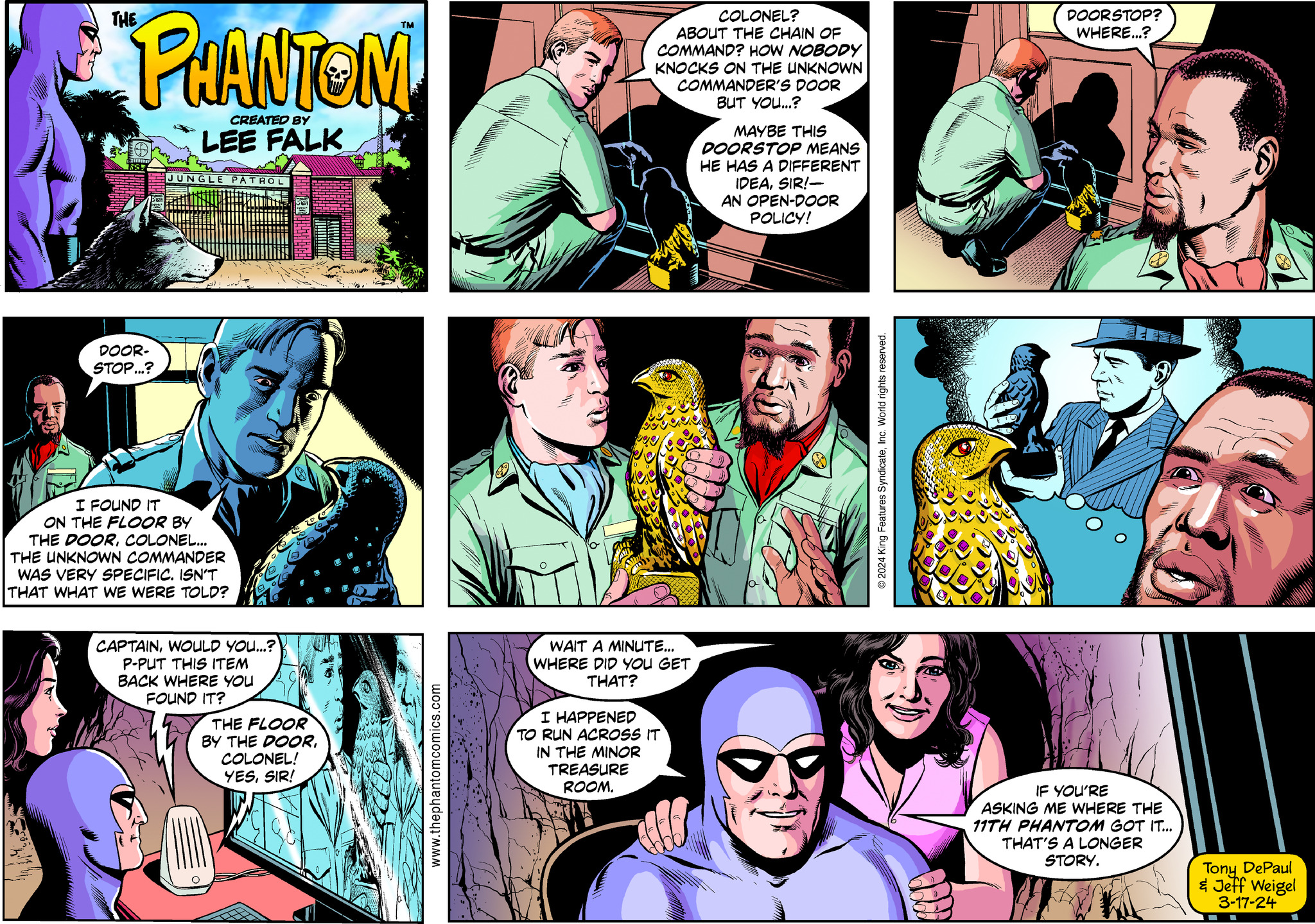 The Phantom Comic Strip 2024-03-17 | Comics Kingdom
