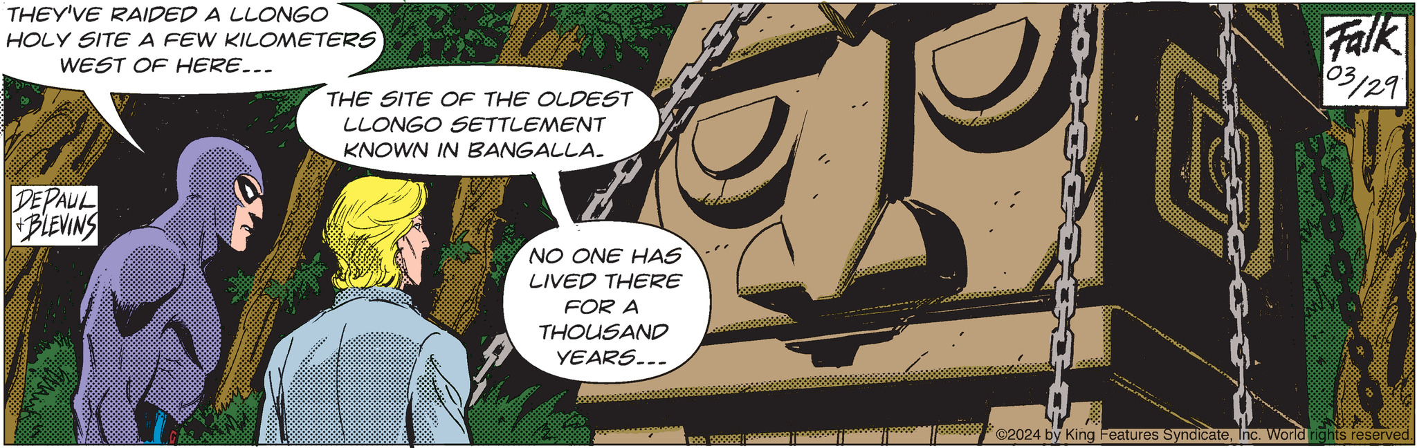 The Phantom Comic Strip 2024-03-29 | Comics Kingdom