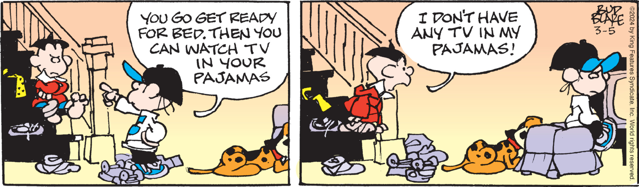 Tiger Comic Strip 2024-03-05 | Comics Kingdom